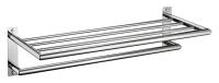China SUS304 Bathroom Towel Bar And Toilet Paper Holder Polish Finish for sale