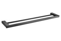 China scratch resistant Bathroom Toilet Paper Holder 3 Layers Matte Black finish for sale