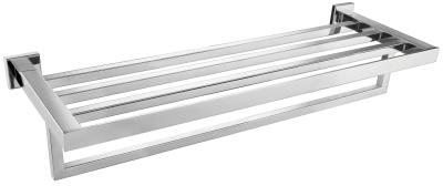China Square Base Bath Towel Rack SUS304 Rust Proof for Bathroom for sale