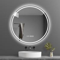 China Anti fog Aluminum LED Smart Mirror 80 CRI explosion proof treatment for sale