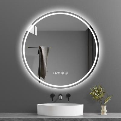 China Anti fog Aluminum LED Smart Mirror 80 CRI explosion proof treatment for sale