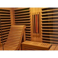 China Far Infrared Indoor Sauna Room Wood Dry Steam 1800x1500x2000mm for sale