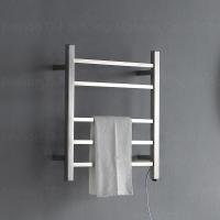 China 45-50W Bathroom Hardware Sets , Electric Wall Mounted Towel Warmer Rack for sale