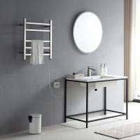 China 45-50W Bathroom Hardware Sets , Electric Wall Mounted Towel Warmer Rack for sale