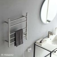China Electric Waterproof Towel Warmer Rack Wall Mount 220-240V 50-60Hz for sale