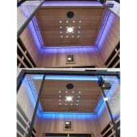 China Wet Dry Steam 110V/220V/380V Sauna Room Far Infrared Light Therapy Room for sale