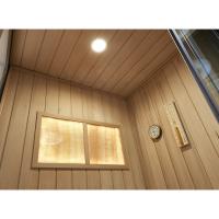 China Dry Sauna Combined Wet Steam Room Wooden Sauna Cubicle With Shower Cabin for sale