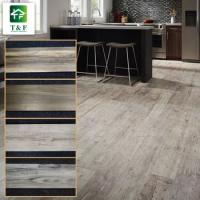 China 150 X 600 Wooden Floor Tiles For Bedroom 10mm Thickness Antibacterial for sale
