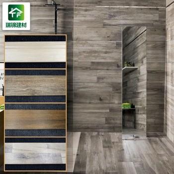 China 10mm Wood Grain Ceramic Tiles , 20 x 120 Floor Porcelain Tiles for sale