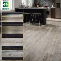 China 10mm Wood Grain Ceramic Tiles , 20 x 120 Floor Porcelain Tiles for sale