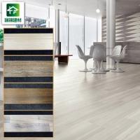 China 10mm Wood Grain Ceramic Tiles , 20 x 120 Floor Porcelain Tiles for sale