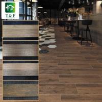China 15x90 Rectangle Porcelain Wood Look Flooring Full body material for sale