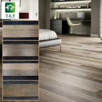 China 15x90 Rectangle Porcelain Wood Look Flooring Full body material for sale