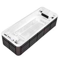 China Fiberglass Acrylic Swimming Pool Hot Tub 9.5KW Leakage Protection for sale