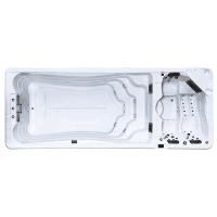 China Fiberglass Acrylic Swimming Pool Hot Tub 9.5KW Leakage Protection for sale