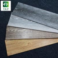 China 15x60mm Wood Grain Ceramic Tiles Rectangle Porcelain Floor Tiles for sale