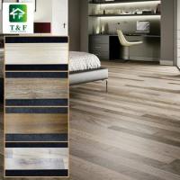 China Bathroom Wood Grain Ceramic Tiles , Kitchen 150x900 Floor Tile for sale