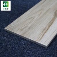 China Bathroom Wood Grain Ceramic Tiles , Kitchen 150x900 Floor Tile for sale