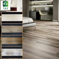 China Glazed Wood Grain Ceramic Tiles Non slip 200x1000mm Browns / Tans Color for sale