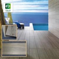 China Glazed Wood Grain Ceramic Tiles Non slip 200x1000mm Browns / Tans Color for sale