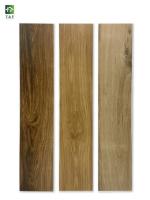 China Solid Wood Grain Ceramic Tiles , 200x1000mm Wooden Mat Finish Tiles for sale