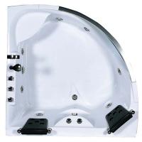 China Hydromassage Bathroom Jacuzzi Tub With 2 Seats Corner Installation for sale