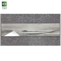 China Gloss Surface Wood Porcelain Floor Tiles 10mm Thickness Outdoor Decoration for sale