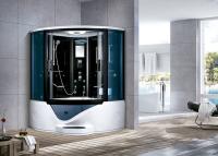 China Fan Shaped Bathroom Shower Enclosure , OEM ODM Shower Steam Room Unit for sale
