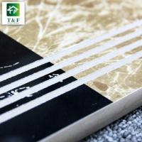 China Yellow Ceramic Staircase Tiles 300 x 1200mm Glossy Surface Texture for sale