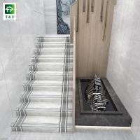 China Grey Porcelain Full Body Tiles 300x1200 Marble glossy design for sale