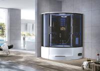 China Sector Tray Steam Massage Shower Enclosure Units 1500x1500x2200mm for sale