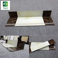 China Carrara Glossy White Ceramic Step Tiles For Office Building for sale