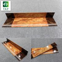 China Orange Stair Ceramic Tiles 1200x300x170 Outdoor Steps Tiles for sale