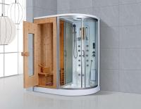 China Wet Steam Bathroom Shower Enclosure Sauna Ozone Disinfection for sale