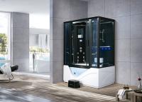 China 110V / 220V Bathroom Shower Enclosure , Steam Bath Shower Cabin 1400x1100x2150mm for sale