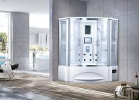 China 1650x1650x2150mm Steam Shower Room Cabin With Whirlpool Bathtub for sale