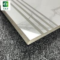 China Porcelain Carrara White Tiles High Glossy Full Body Material for sale