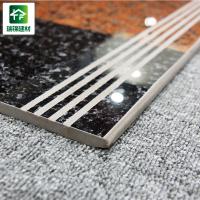 China Antibacterial Stair Ceramic Tiles , Flame Polished Porcelain Steps Tile for sale