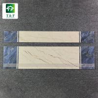 China Villa Porcelain Tile For Stairs Glossy Finish Blue and yellow Color for sale