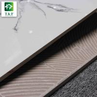 China Polished Glazed Ceramic Tiles , 60 x 60 Bathroom Porcelain Floor Tiles for sale