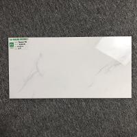 China OEM/ODM White Gloss Modern Kitchen Floor Tiles SASO Certification for sale