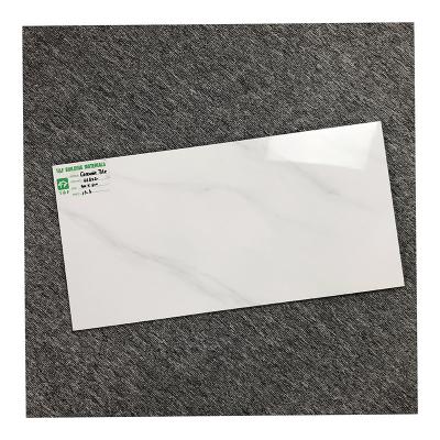 China OEM/ODM White Gloss Modern Kitchen Floor Tiles SASO Certification for sale