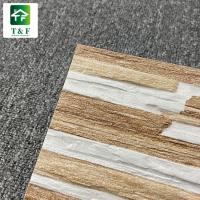 China Plaid Textured Glazed Ceramic Tiles 300X600 Matte Finish Wall Tiles for sale