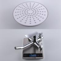 China Dual Handle Bath Shower Mixer Set , Chrome Wall Mounted Shower Faucet Kits for sale