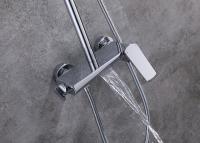 China Chrome Shower Set With Thermostatic Mixer , Thermostatic Rain Fall Shower System for sale