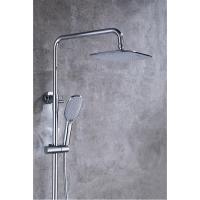 China Chrome Shower Set With Thermostatic Mixer , Thermostatic Rain Fall Shower System for sale