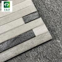 China Exterior Glazed Ceramic Tiles 20 X 40 Black Mix White Color for sale