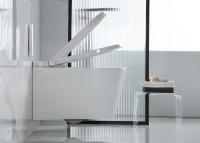 China Elongated Rimless Toilet Bowl Intelligent Wall Hung for Bathroom for sale