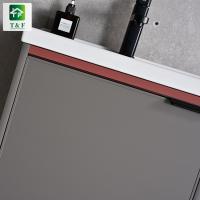 China European style white sink cabinets mirror wall hung cabinet units modern bathroom vanity for sale