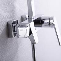 China Thermostatic Bath Shower Mixer Set 500000 Times Cartridge Life for sale